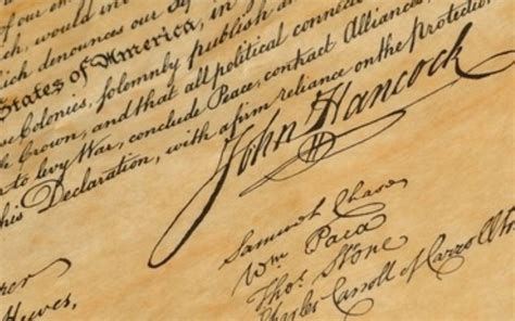 Why John Hancock Signed His Name So Large on US Constitution – Clever ...