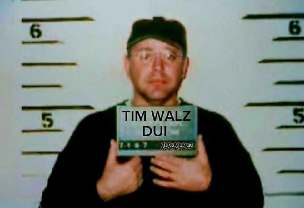 Tim Walz May Run, But He Can’t Hide His Drunken Dangerous Past – Clever ...