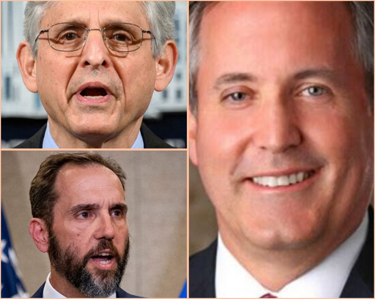Paxton Sues Biden-Harris DOJ to Prevent Destruction of Jack Smith’s ...