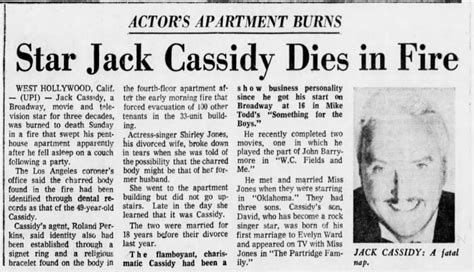 Life and Tragic Death of Performer Jack Cassidy – Clever Journeys