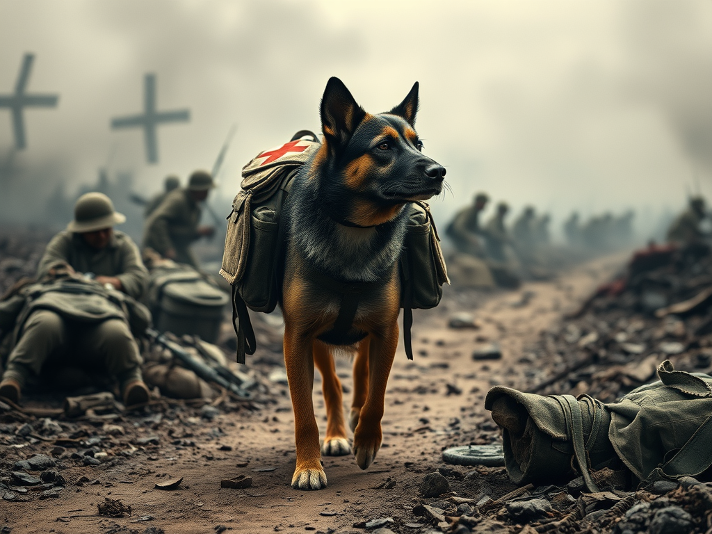 Mercy Dogs of WWI Saved Many Soldiers Lives – Clever Journeys